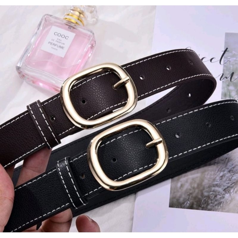 Jual Gesper Wanita Ikat Pinggang Belt Premium Bahan PU | Shopee Indonesia