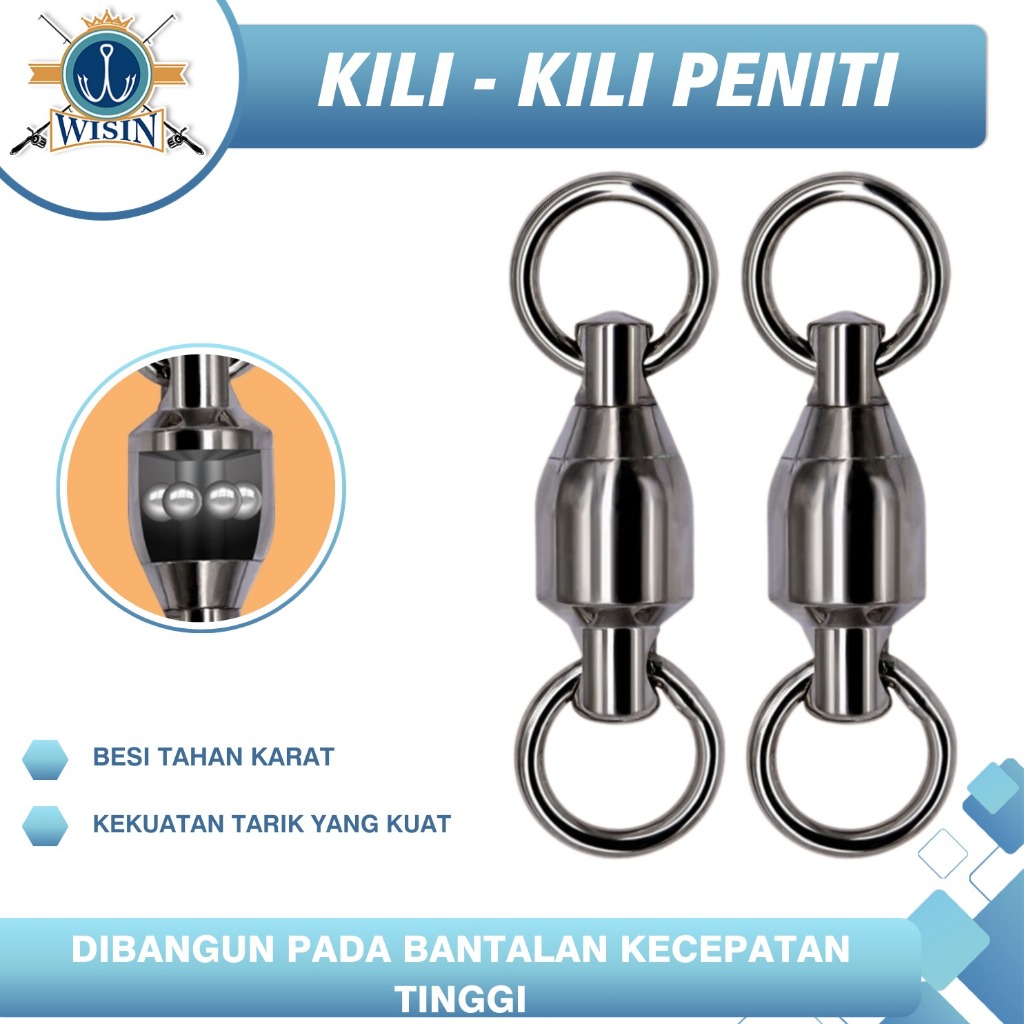 Jual WISIN WS-4002 KILI-KILI O-RING Steinless steel ball bearing ...