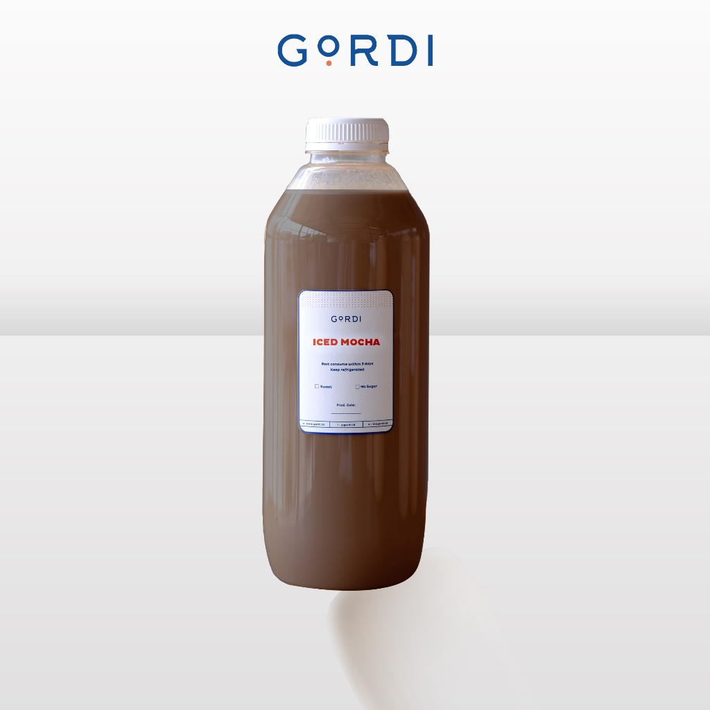 Jual Gordi Minuman Botol Ice Mocha 1 Liter | Shopee Indonesia