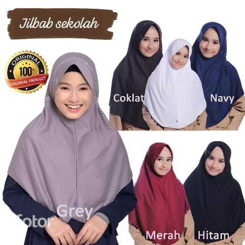 Jual Jilbab Anak Sekolah Hijab Serut Kerudung Sekolah SD,SMP,SMA Jilbab Anak Muslim | Shopee ...