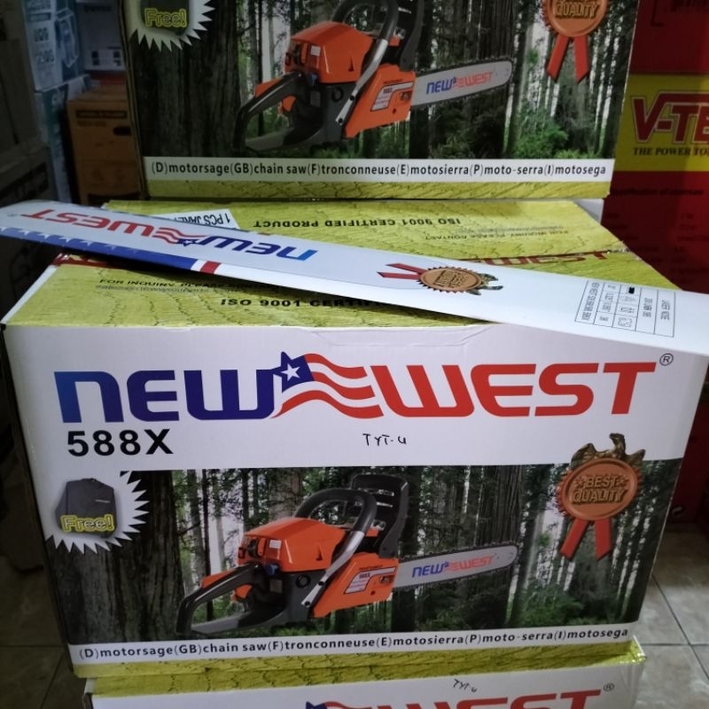 Jual Chainsaw/Senso New West 588X Bar 20 Inch Potong Original | Shopee ...