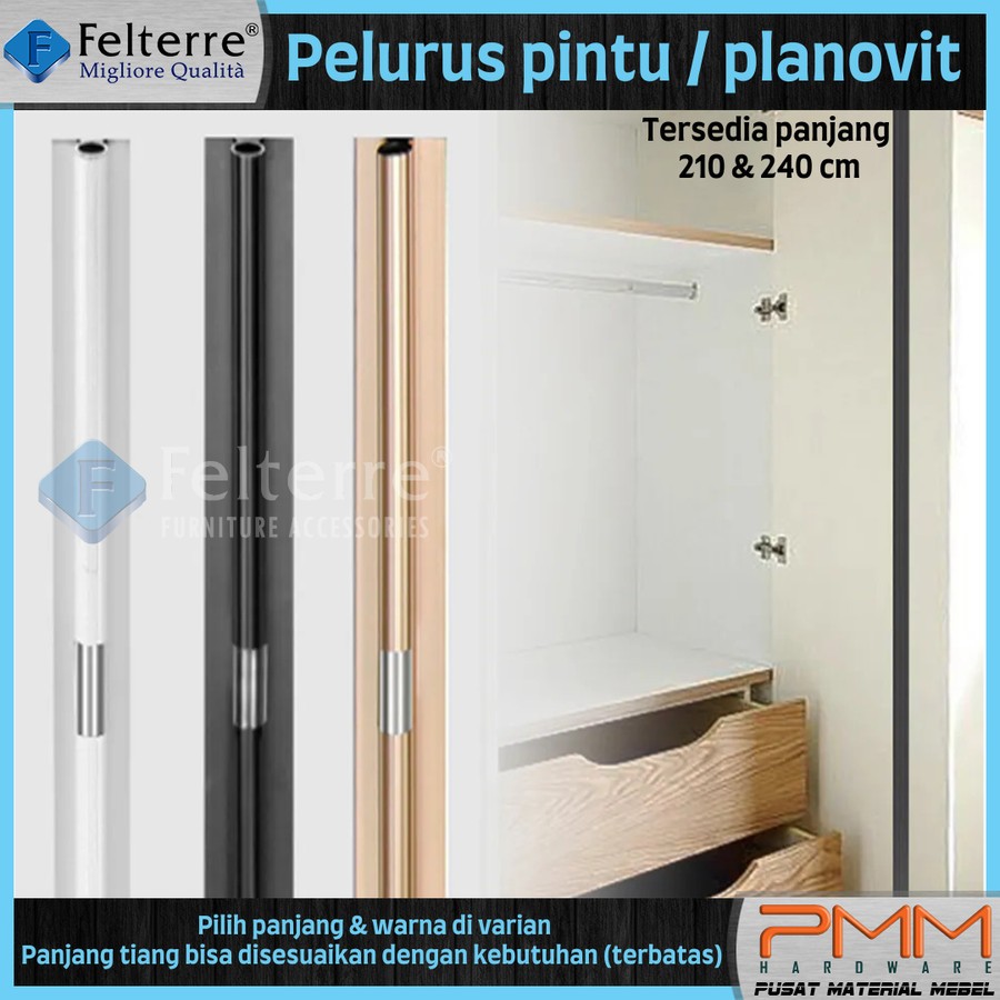 Jual pelurus pintu A FELTERRE | planofit pintu lemari swing sliding ...
