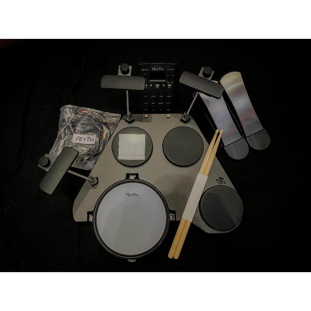 Jual FEYTH FPD-011 7-PIECE COMPACT ELECTRONIC DRUMKIT ,PORTABLE DRUM ...