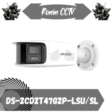 Jual HIKVISION 4MP IP Cam Panoramic ColorVu DS-2CD2T47G2P-LSU/SL Fixed ...