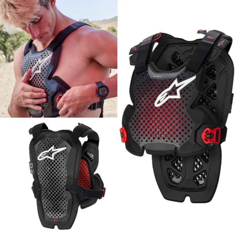 Jual ALPINESTAR A1 PRO BODY PROTECTOR / CHEST PROTECTOR /pelindung dada ...