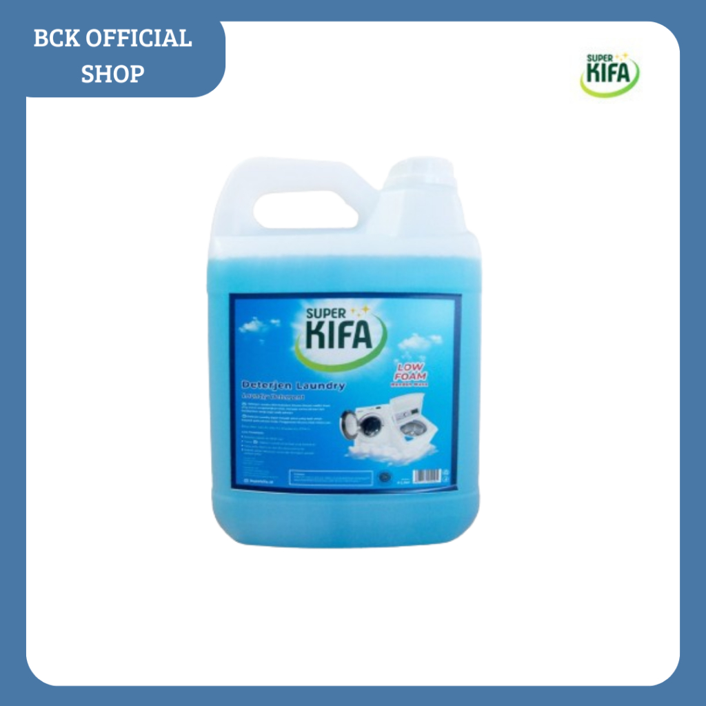 Jual Super Kifa Deterjen Laundry 4L (JERIGEN) | Shopee Indonesia