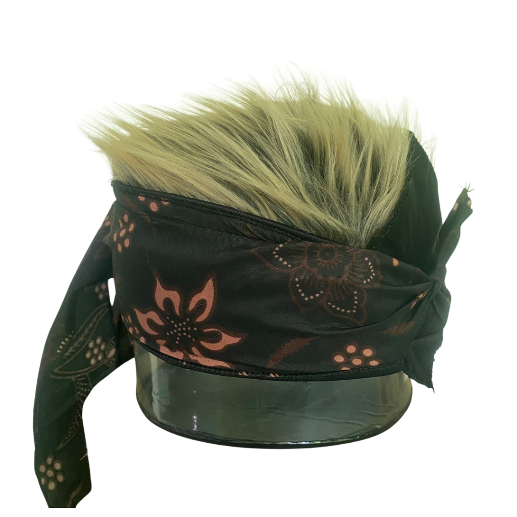 Jual Blangkon rambut premium/ Topi sunda rambut palsu/ udeng/ totopong ...