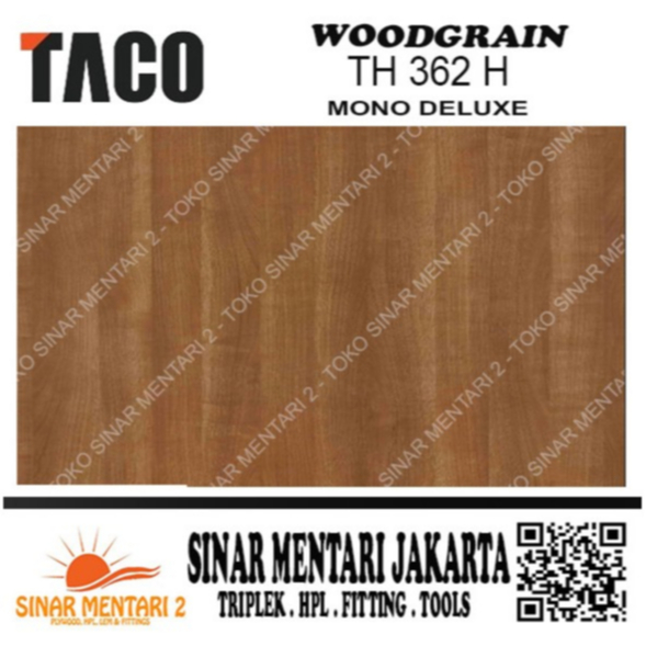 Jual TACO HPL WOODGRAIN TH 362 H MONO DELUXE | Shopee Indonesia