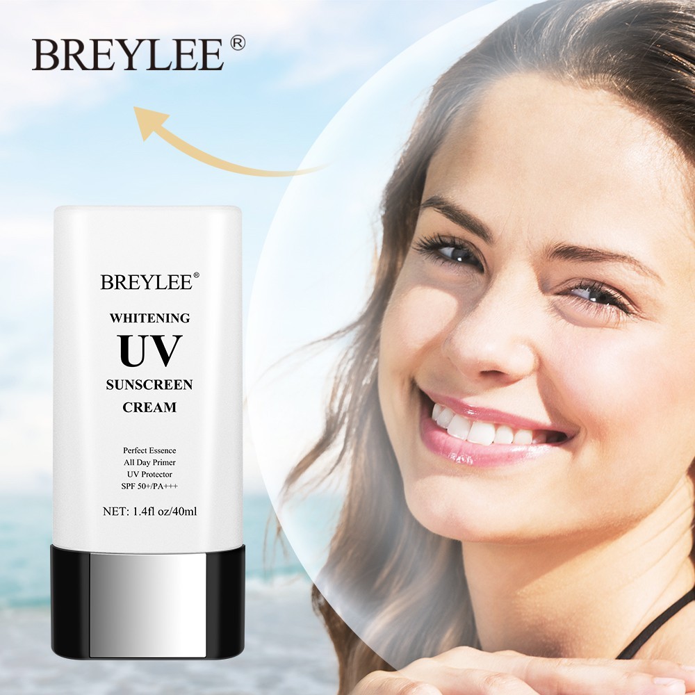 Jual BREYLEE whitening UV sunscreen cream 1 .4f1 oz/40ml | Shopee Indonesia