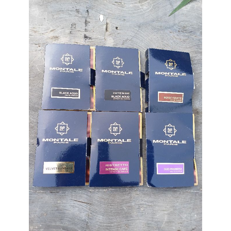 Jual vial parfum M0NT4LE paris edp 2ml | Shopee Indonesia