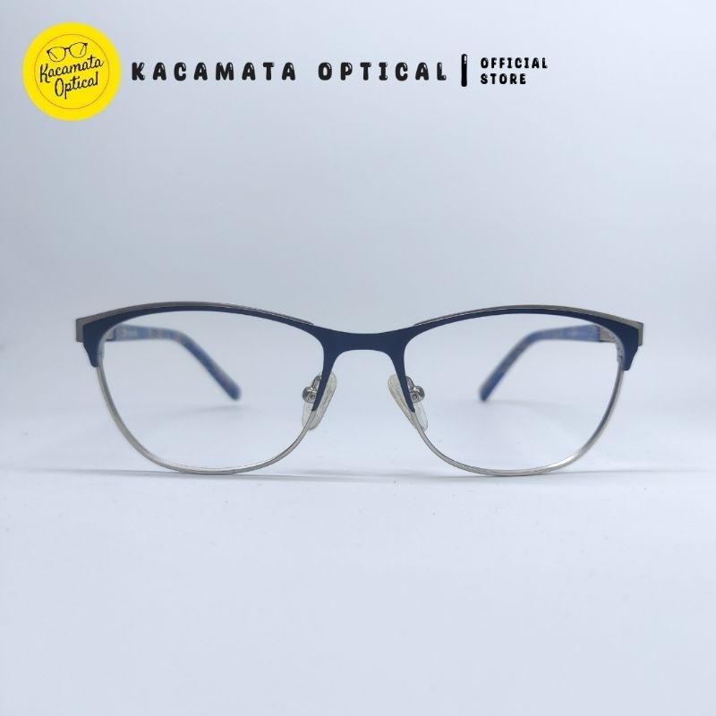 Jual KACAMATA OPTICAL - Frame KMO5029 Kotak Biru Motif Besi Plastik ...