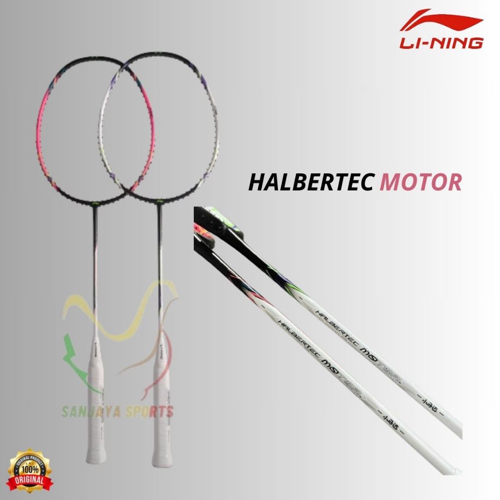 Jual RAKET BADMINTON BULUTANGKIS LINING HALBERTEC MOTOR ORIGINAL ...