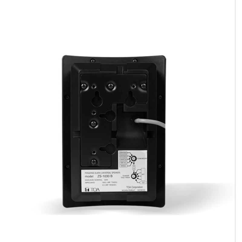 Jual Universal Box Speaker Hitam TOA ZS 1030B | Shopee Indonesia