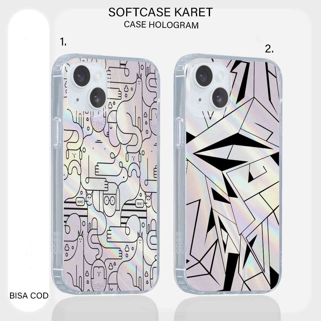 Jual Case Hologram Kilau Case Xiaomi Redmi Note 13 4G Note 13 5G NOTE ...