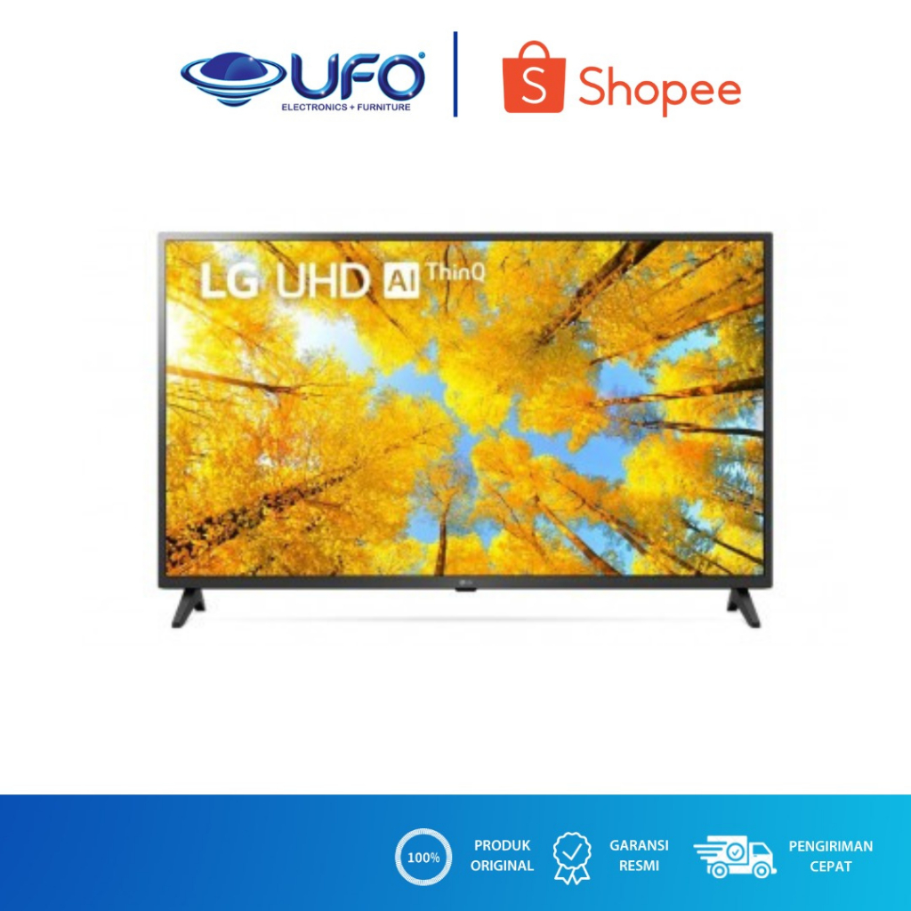 Jual LG 43 INCH LED TV SMART 4K UHD 43UQ7500PSF | Shopee Indonesia