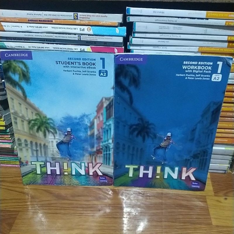 Jual BUKU THINK 1 CEFR A2 STUDENT'S BOOK WORKBOOK | Shopee Indonesia