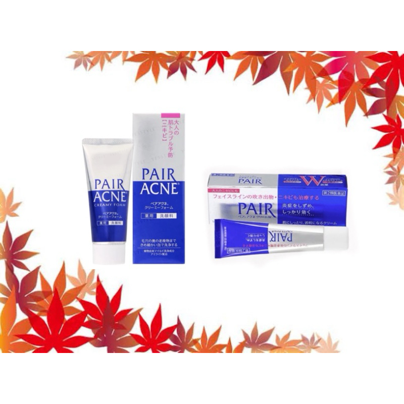 Jual PAIR ACNE CREAM CREAMY FOAM FACE WASH LION 14g 24g ORIGINAL JAPAN ...