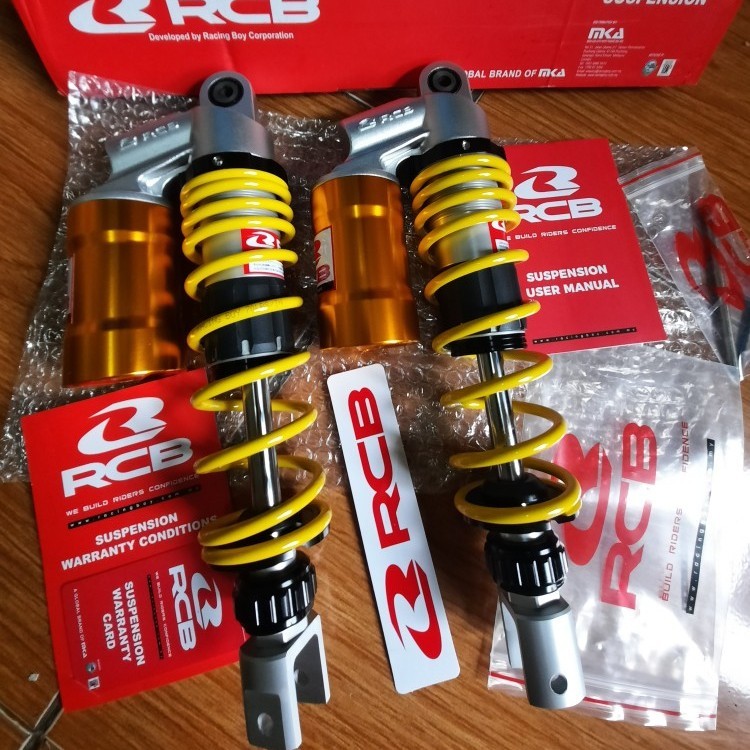 Jual SHOCKBREAKER SHOCK TABUNG RCB SB2 NOUVO 275MM KUNING | Shopee ...