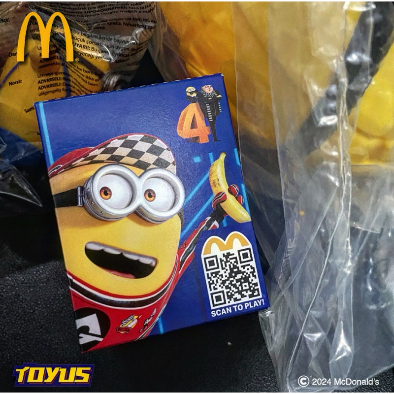 Jual Mc Donalds Mcd Happy Meal Toy - Minions Despicable Me 4 - Pit Crew ...