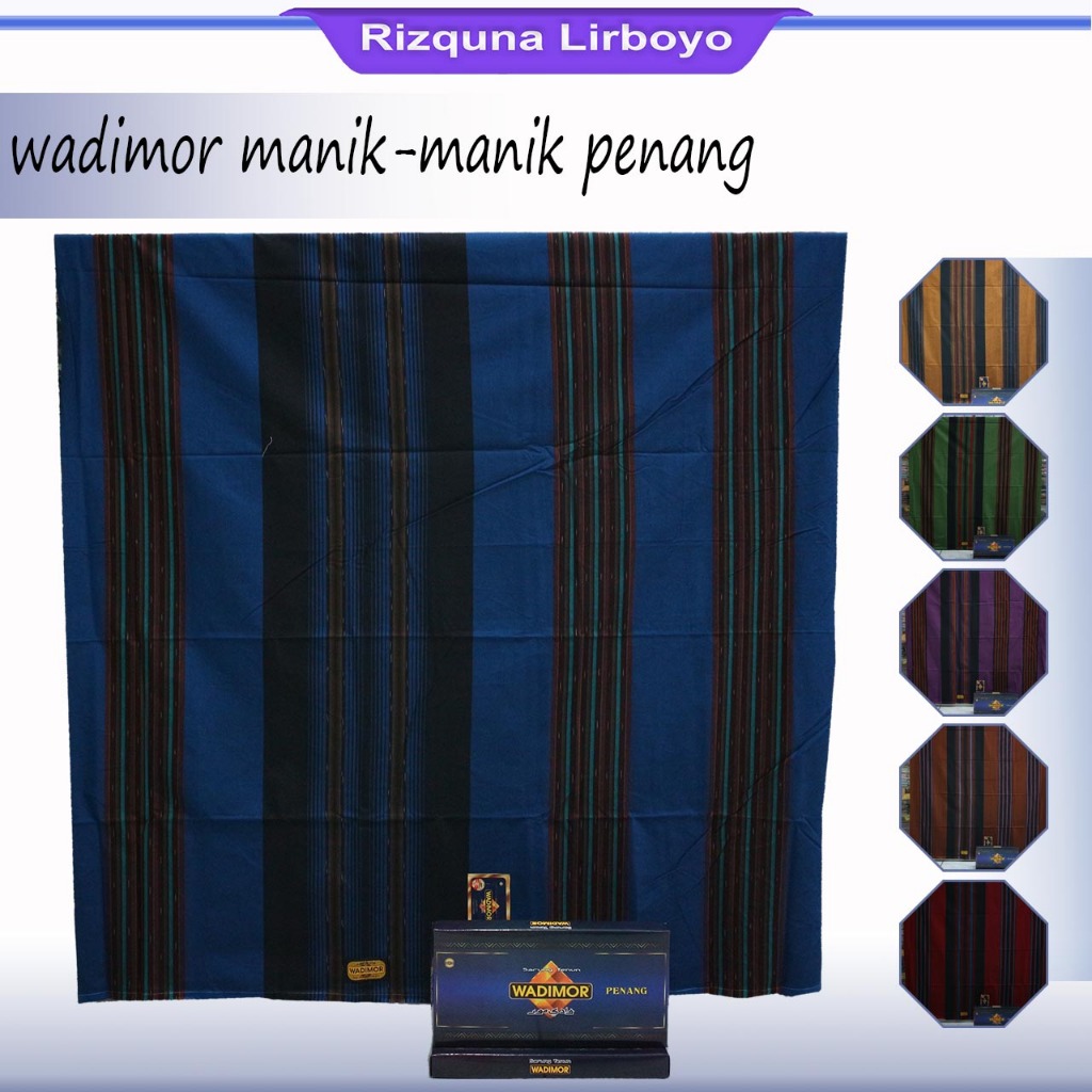 Jual Sarung Wadimor Tenun Motif Manik-Manik PENANG | Shopee Indonesia