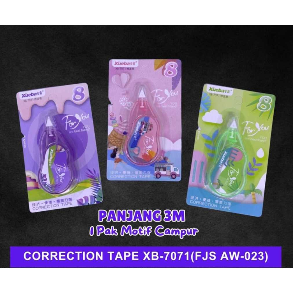 Jual Correction Tape/ Tip X/ Tipe Ex/ Pita Koreksi/ Penghapus Pulpen ...