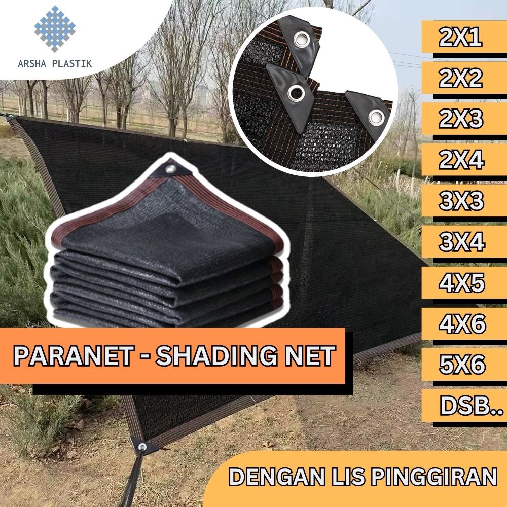 Jual Paranet (Shading Net) Peneduh Taman/Penahan Panas Mobil Sun Shade ...