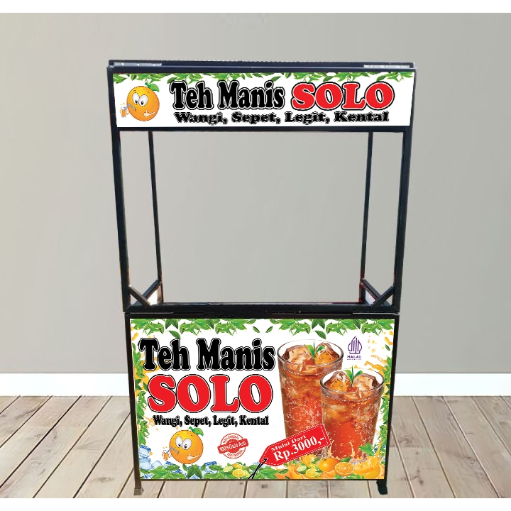 Jual Stiker booth Es Teh Manis Solo jualan | Shopee Indonesia