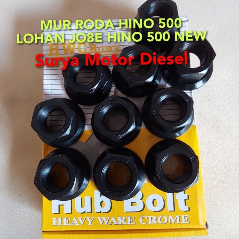Jual NUT BOLT RODA HINO 500 FR/RR SZ940-T001 | Shopee Indonesia