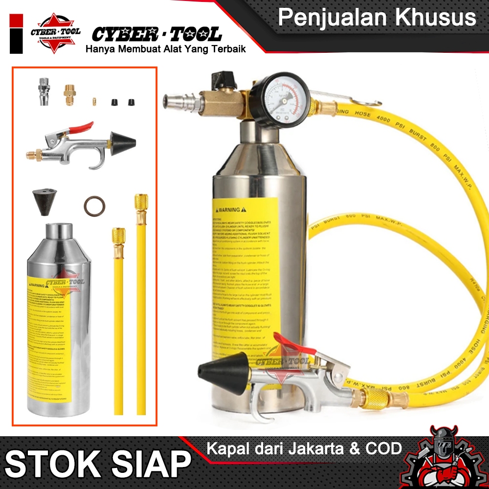 Jual ALAT FLUSHING AC MOBIL TERBAIK SET LENGKAP (Kode 002) | Shopee ...