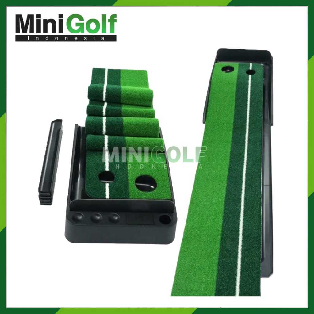 Jual Putting green indoor 2,5 m - trainer golf portabel - karpet golf ...