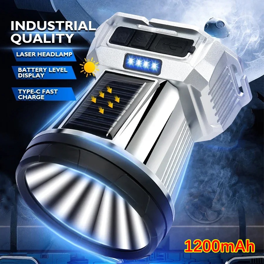 Jual 【COD】LED Headlamp 500Watt Penerangan terus menerus selama 800 jam senter super terang lampu ...