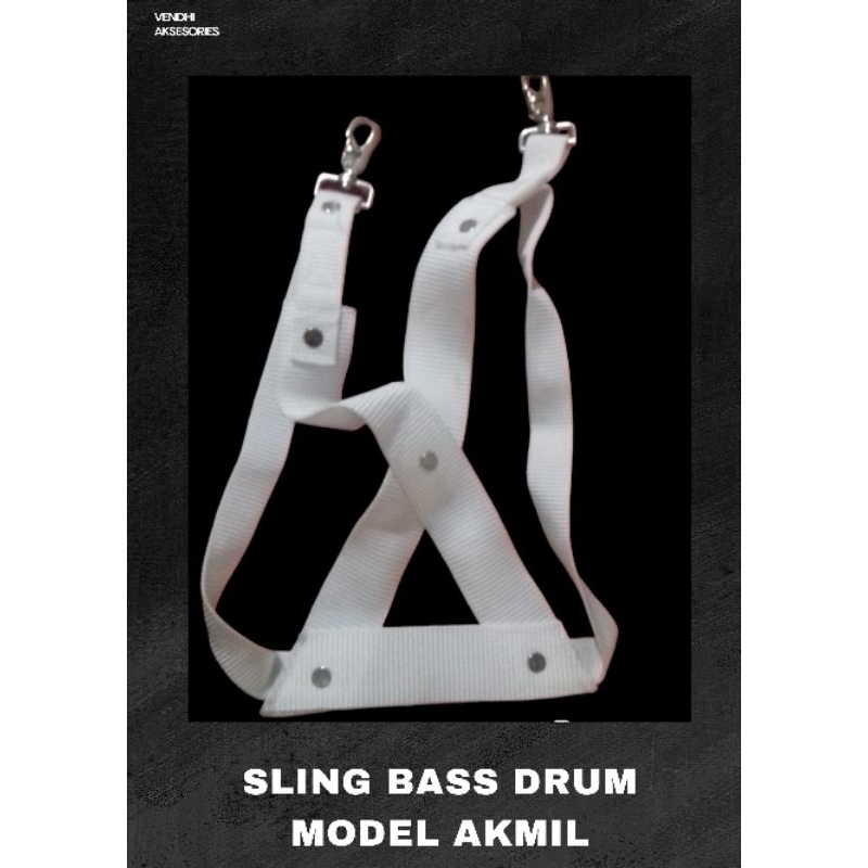 Jual Sling Bass Drum / Tali Sandang Bass Drum / Strap Bass Drum model ...