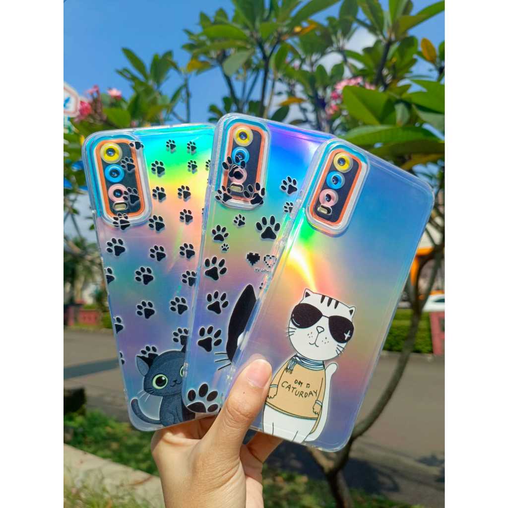 Jual Case HOLOGRAM Fashion KUCING REDMI NOTE 13 4G A1 A2 Casing ...