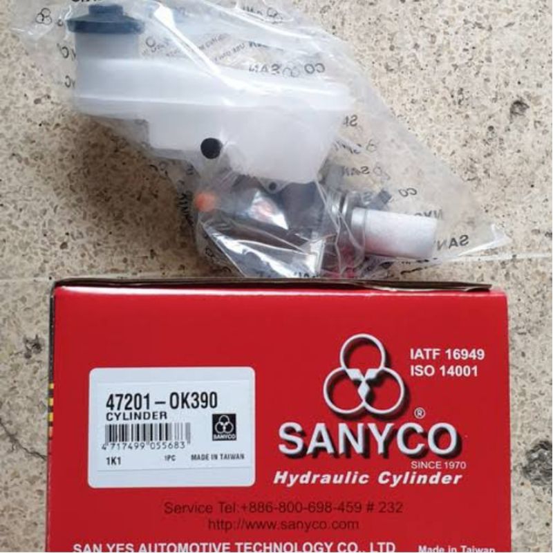 Jual BM Assy Brake Master Rem atas Fortuner Manual 2016 up 47201-0k390 ...