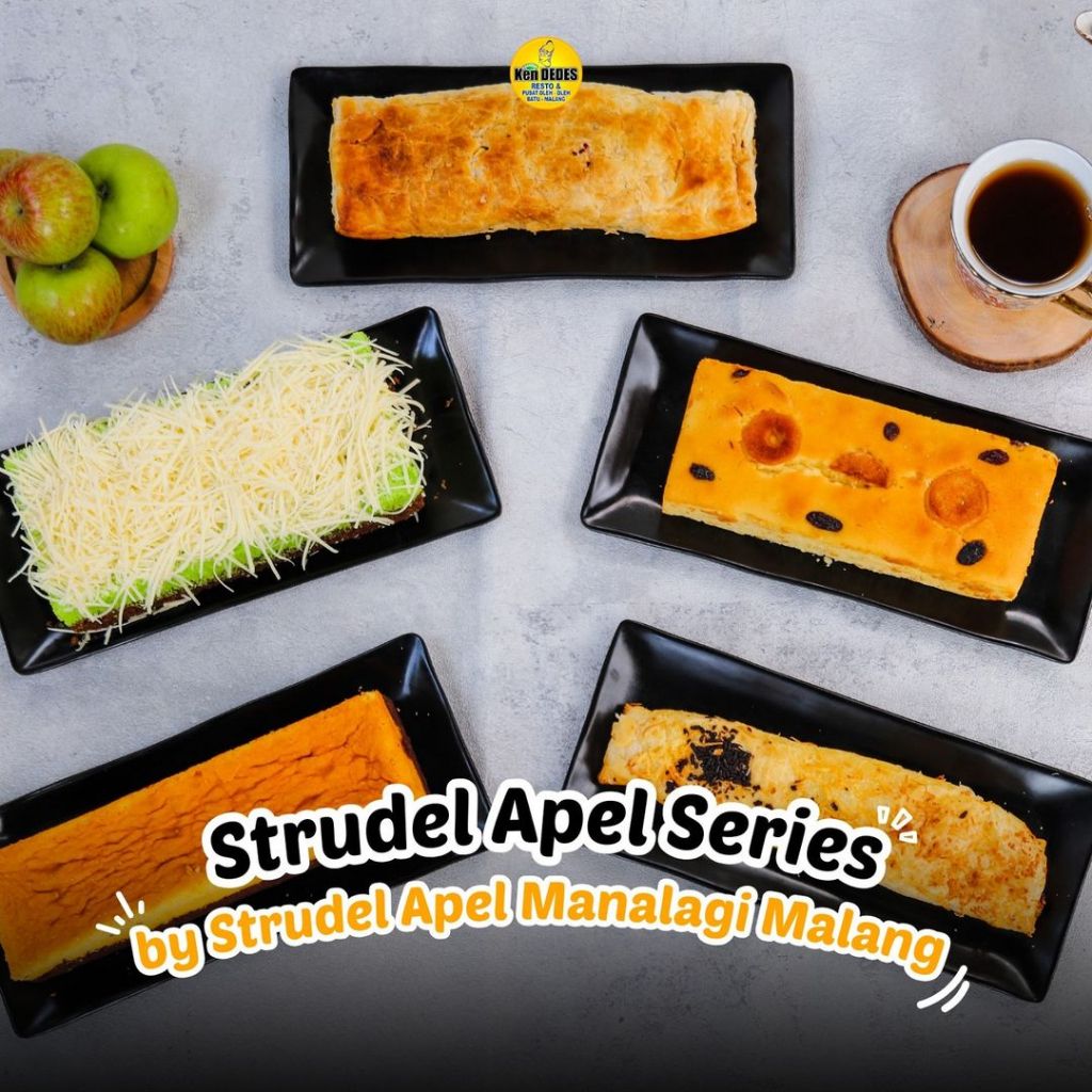 Jual STRUDEL APEL SERIES / Manalagi Strudel Asli Malang / Spikoe ...