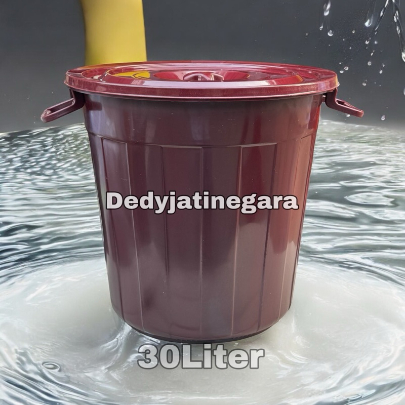 Jual Ember Plastik 30 Liter Maroon / Ember merk great Tempat ...