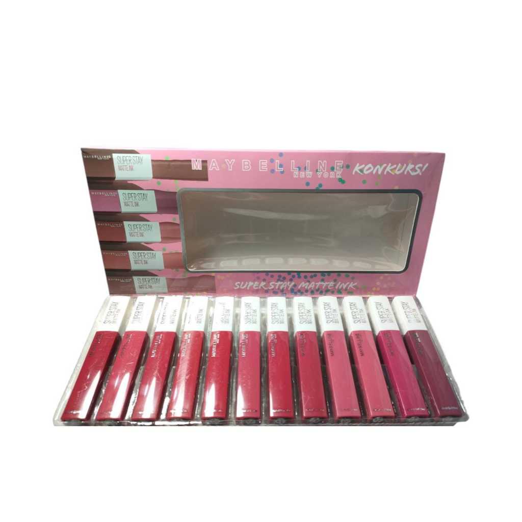 Jual [PERLUSIN] LIPCREAM Myb MATTE BARCODE PAPAN / MYB Superstay mate ...