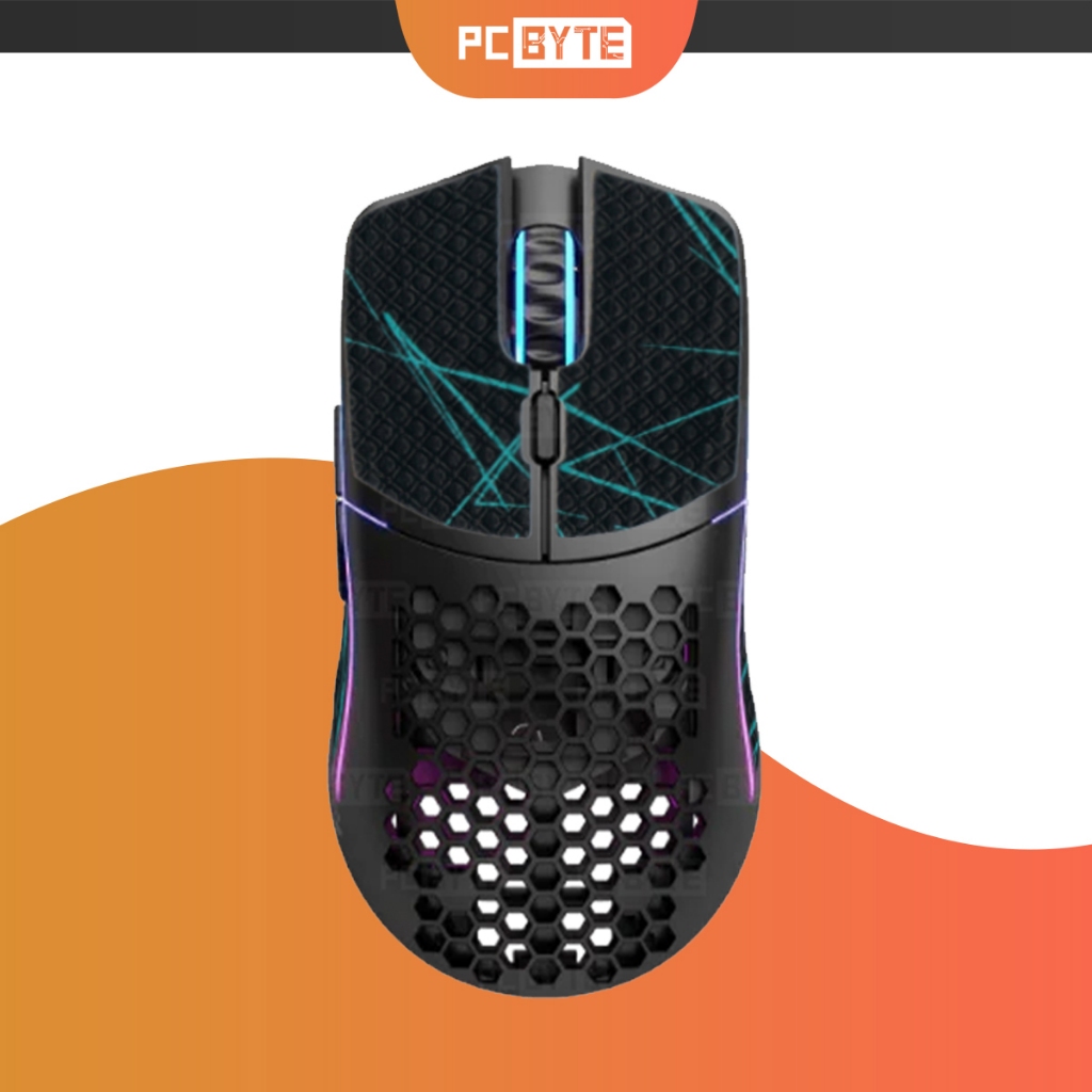Jual Vancer Mouse Grip Tape - Black & Blue 0.4mm [Glorious Model O ...