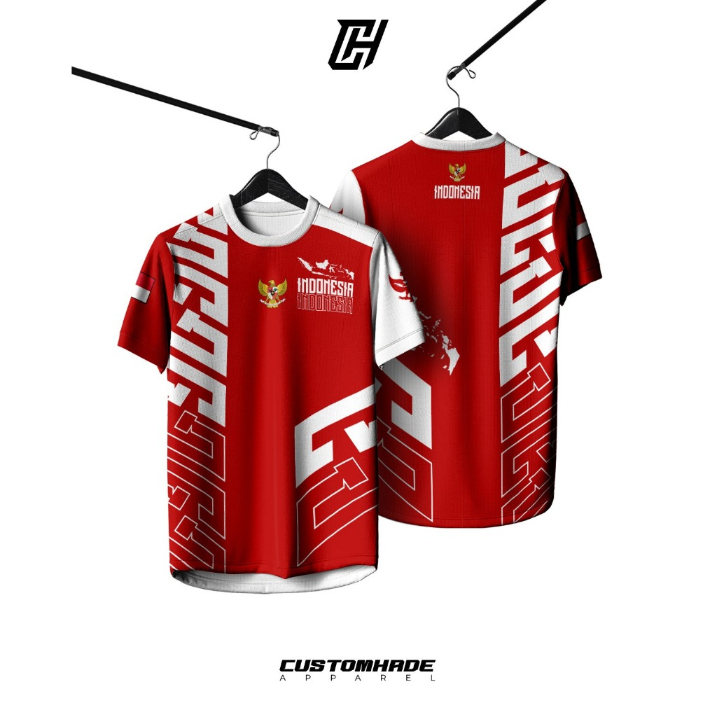 Jual Jersey Kemerdekaan Indonesia HUT RI 79 Baju 17 Agustus 2024 Ful Printing | Shopee Indonesia