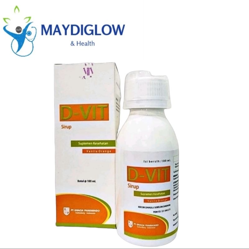 Jual D-VIT Syrup 100 ml - Memenuhi Kebutuhan Vitamin D3 | Shopee Indonesia