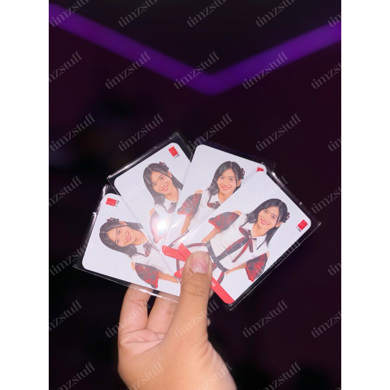 Jual Photocard MnG Official JKT48 Flora Spring Has Come Edition | Shopee Indonesia