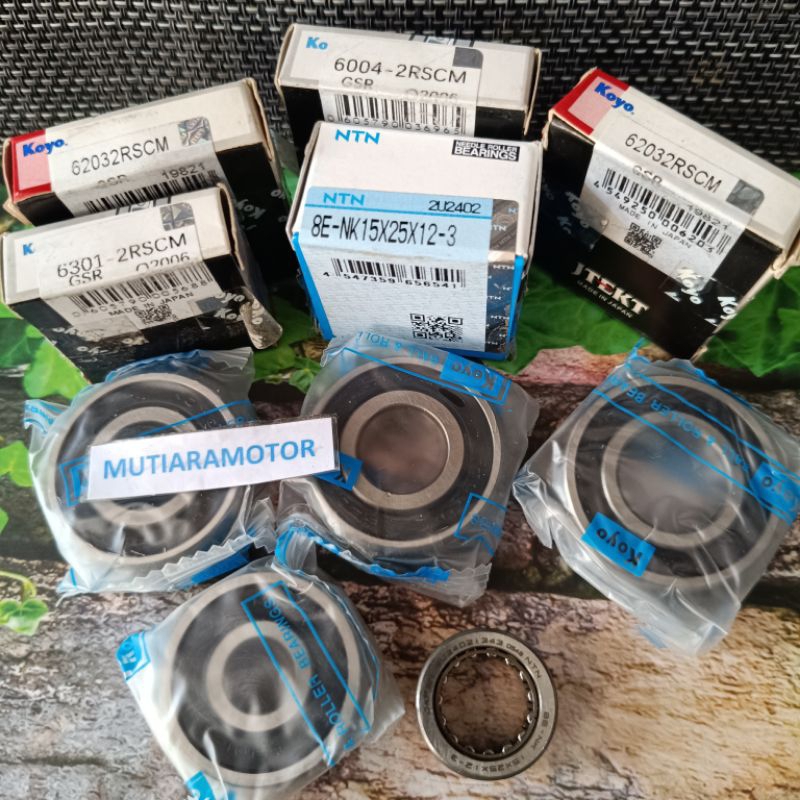 Jual BEARING SET RASIO MIO SPORTY MIO SMILE SOUL NOUVO 5TL 6004 6203(2 ...