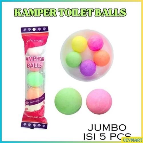 Jual Kamper Kamar Mandi Kamper Bulat isi 5 kamper toilet | Shopee Indonesia