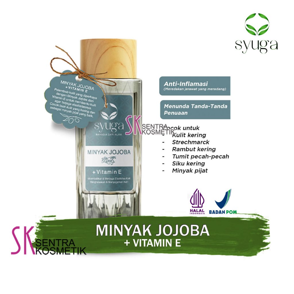 Jual SYUGA Minyak Jojoba Oil Aromatheraphy 150 ml Anti Inflamasi ...