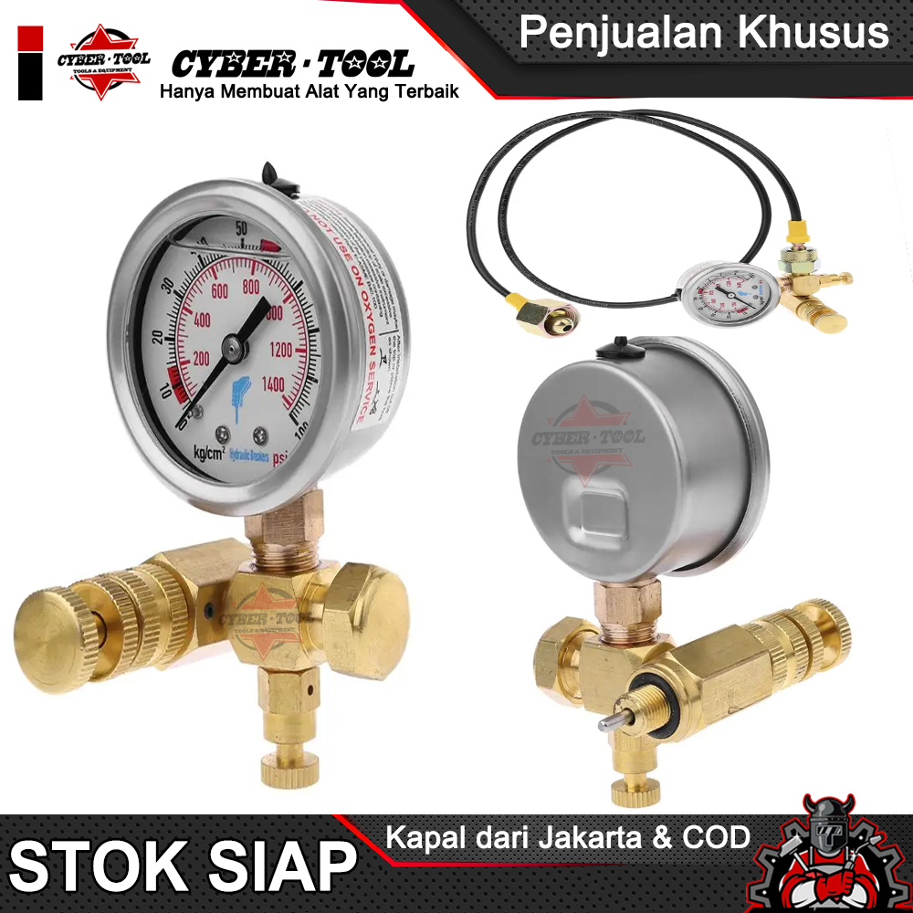 Jual Gas Charging Kit / Regulator Nitrogen Hydraulic Breaker | Shopee ...