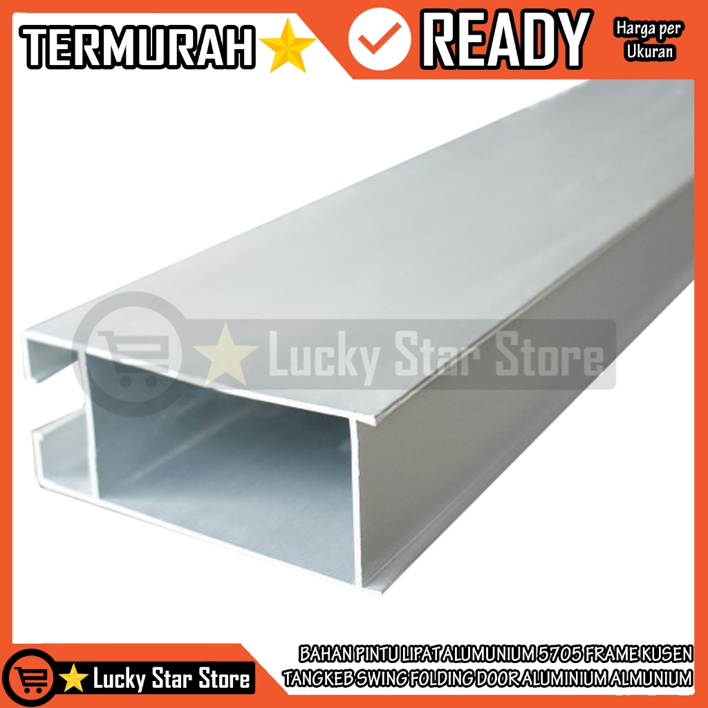 Jual FOLDING DOOR BAHAN PINTU LIPAT ALUMUNIUM PROFIL 5705 FRAME TIANG ...