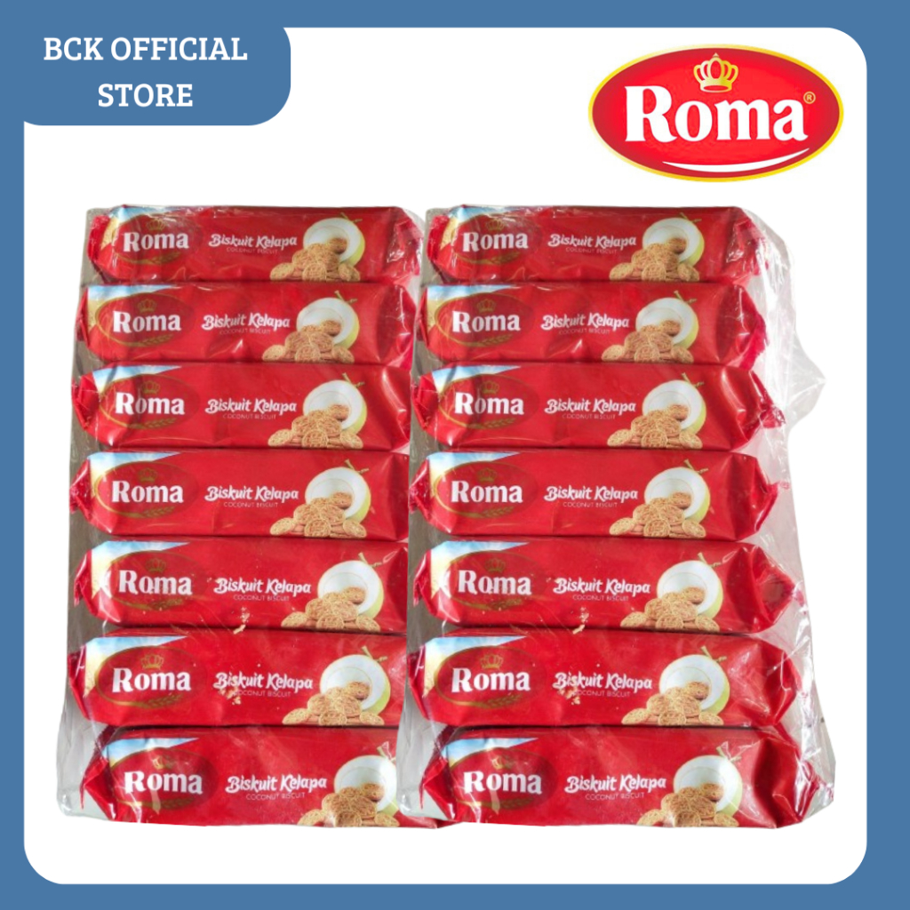 Jual Roma Kelapa Biskuit 7x300gr (1Pack) | Shopee Indonesia