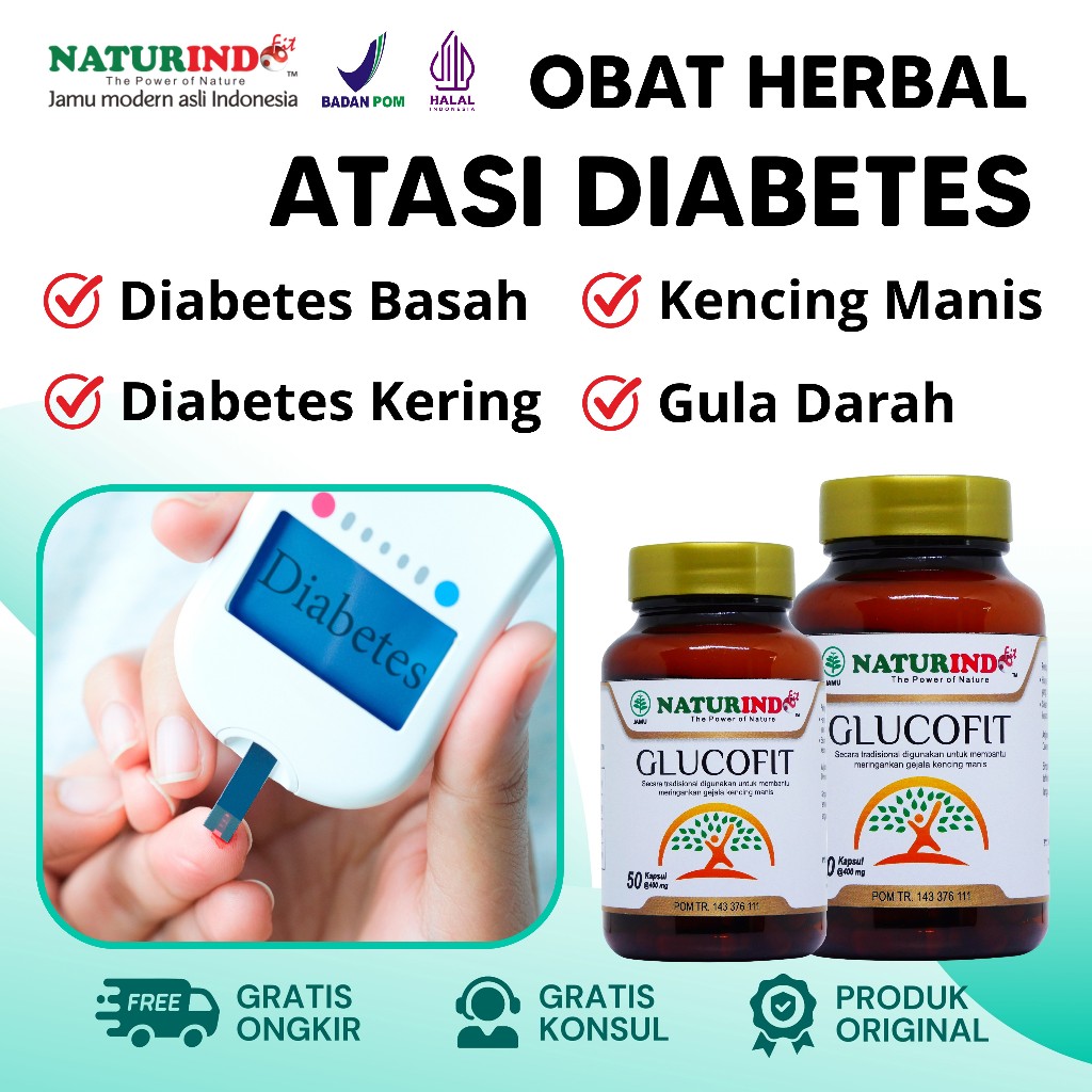 Jual Obat Diabetes Diabet Herbal Penurun Gula Darah Tinggi Neuropati ...