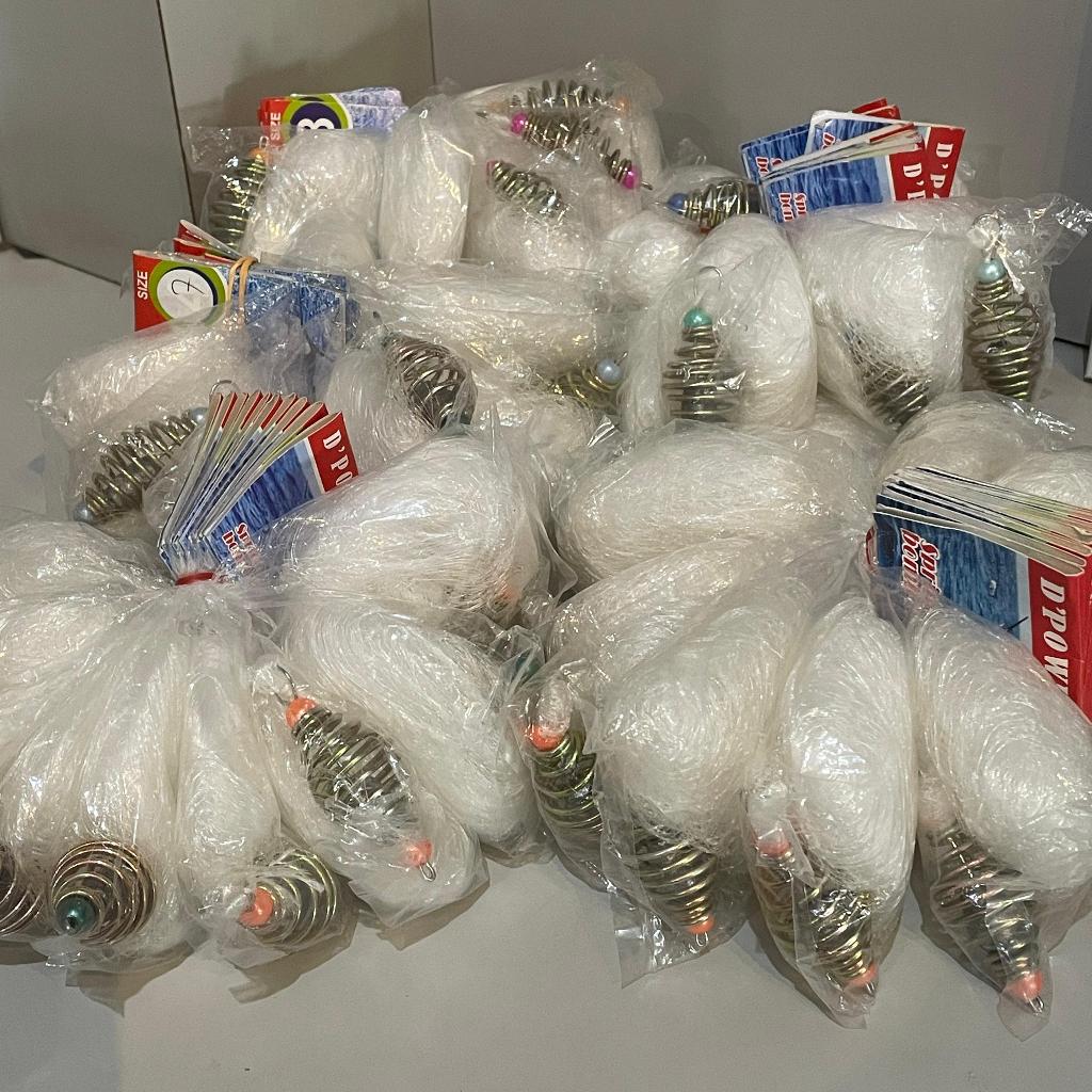 Jual Pancing Jaring Ikan Bom Net D'Power Panjang 1.5 Meter Senar 0.15 ...