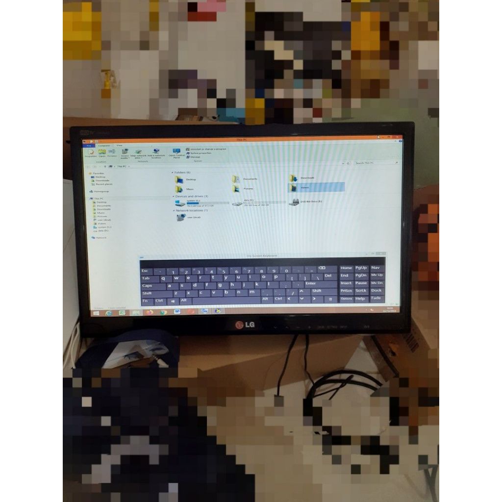 Jual Monitor plus TV analog LG 19 inch | Shopee Indonesia